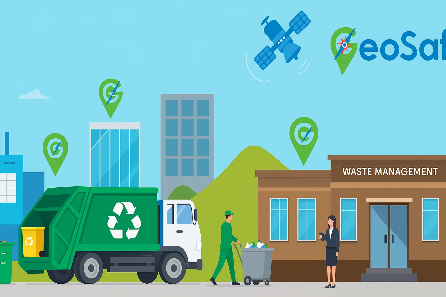 Smart GPS & IoT Solutions for Recycling & Waste Management | GeoSafe