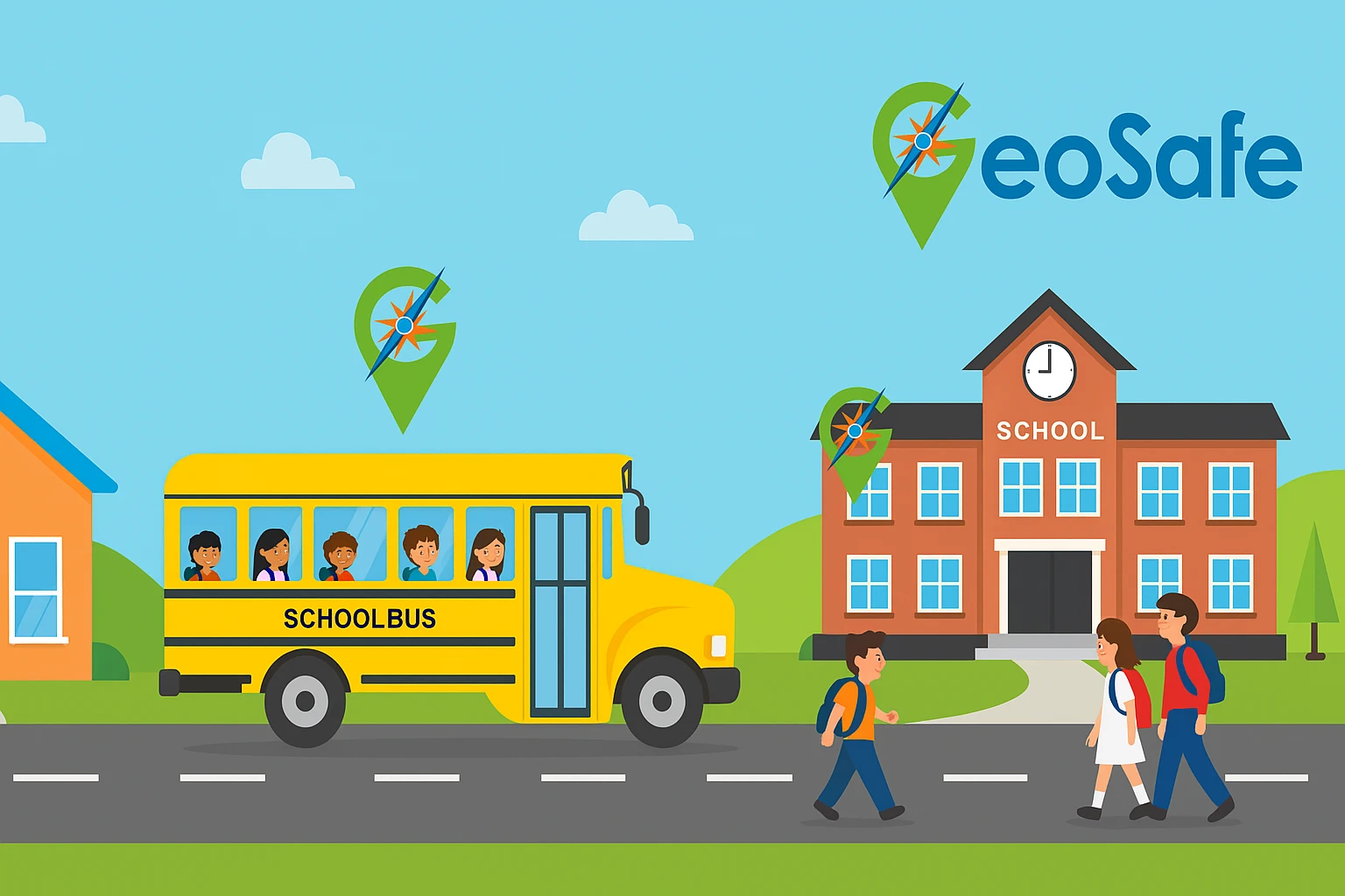 Best School Bus GPS Tracking System in India | GeoSafe