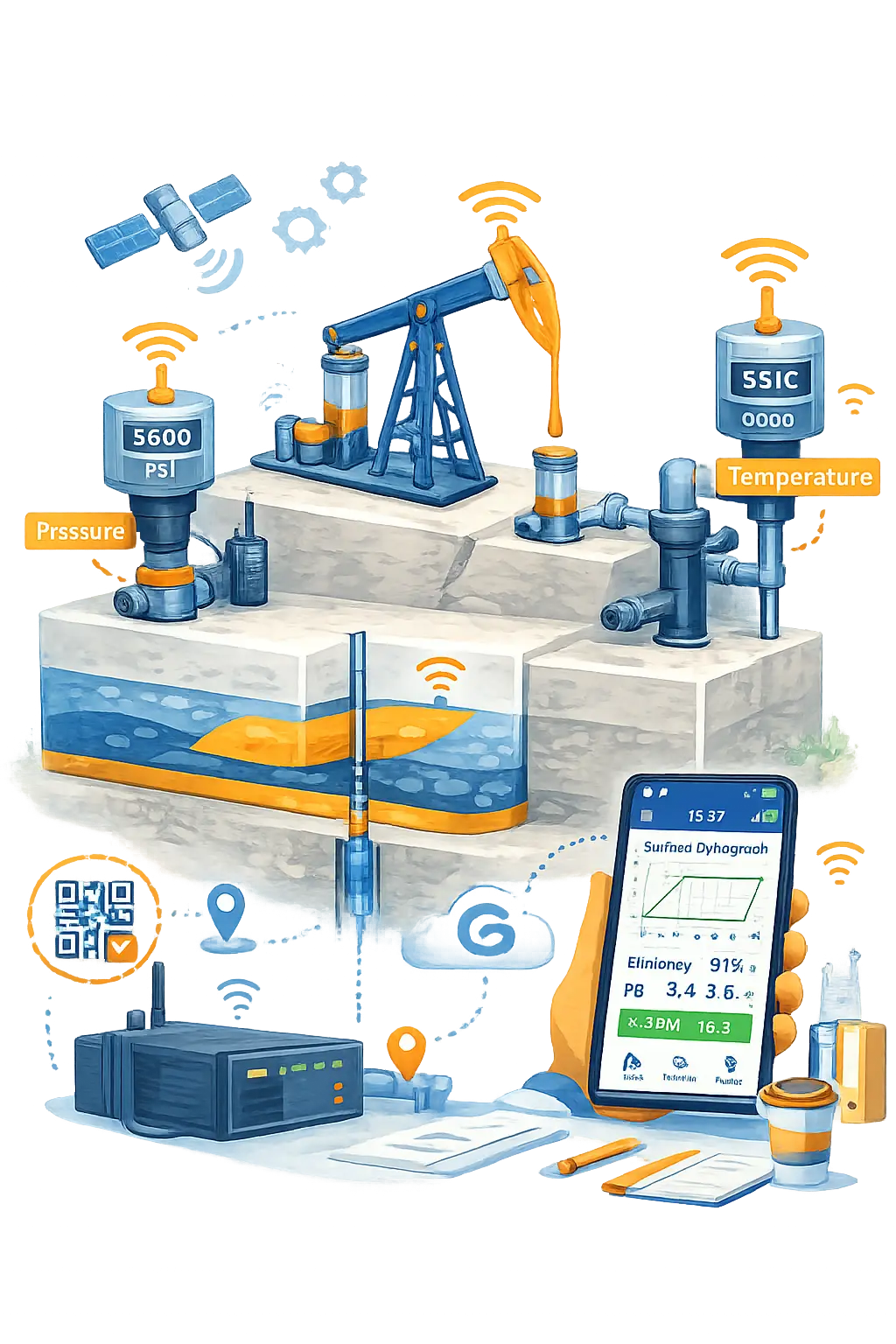 SRP Well Monitoring System (RTMS) | Dynagraph + Electrical + Pressure ...